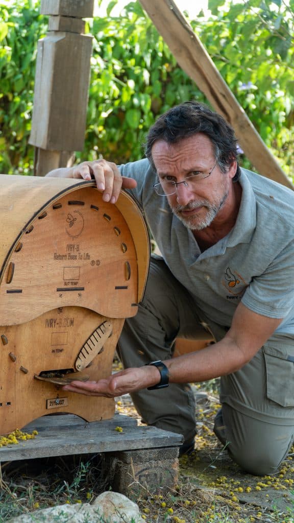 Ivry-B - The World's First Transparent and Round Beehive